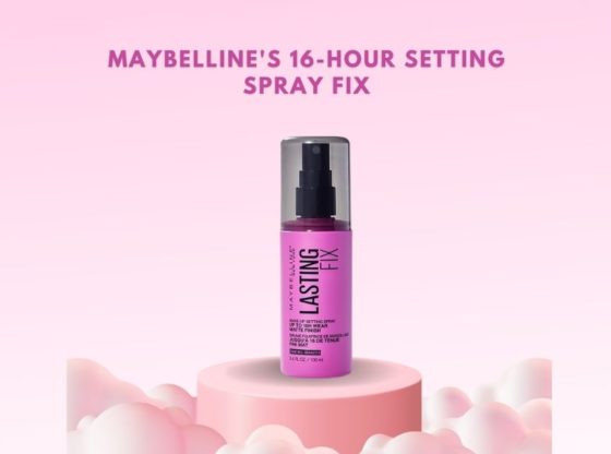 Flawless Finish, Zero Fade: Maybelline Lasting Fix Setting Spray
