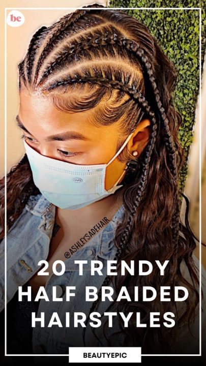 20 Stunning Half Braided Hairstyles We Absolutely Love!