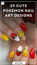 Love Pokémon Nails? Check Out These 29 Cute Pokemon Nail Art Designs!