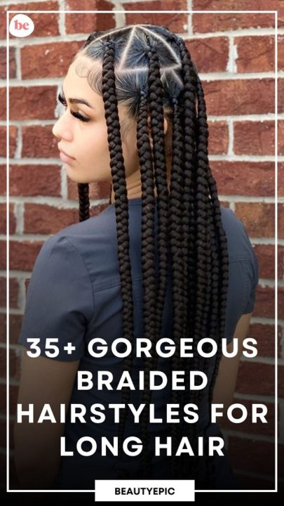 35+ Pretty Braided Hairstyle Ideas For Long Hair
