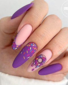 30+ Trendy Donut Nail Ideas You'll Want To Try
