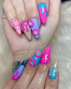 30+ Trendy Donut Nail Ideas You'll Want To Try