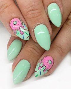 30+ Trendy Donut Nail Ideas You'll Want To Try
