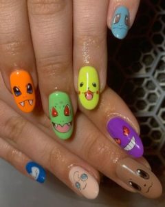 Love Pokémon Nails? Check Out These 29 Cute Pokemon Nail Art Designs!
