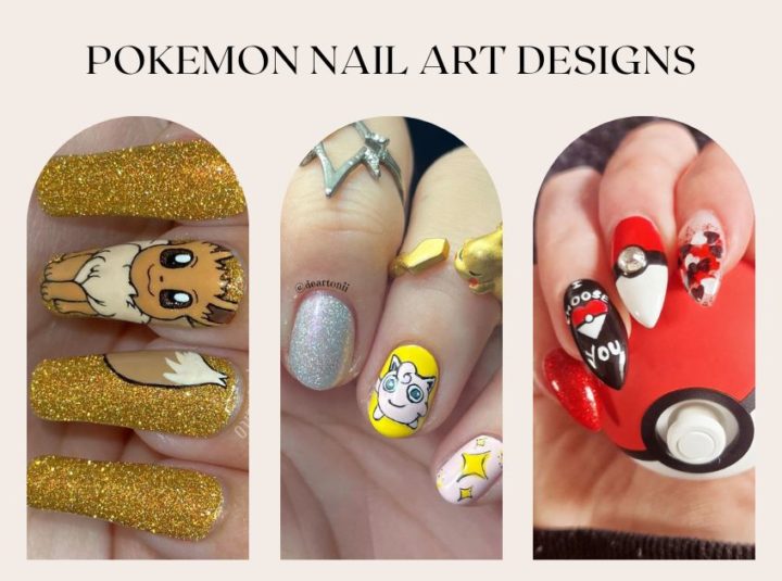 Love Pokémon Nails? Check Out These 29 Cute Pokemon Nail Art Designs!