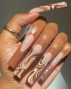 40+ Stunning Swirl Nail Design Ideas For A Next Level Mani