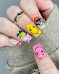 35 Simple Smiley Face Nail Designs That'll Brighten Your Day!
