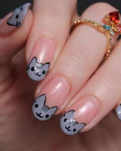35 Unique Cat Nails Designs For You To Try Right Now!