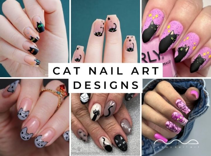 35 Unique Cat Nails Designs For You To Try Right Now!