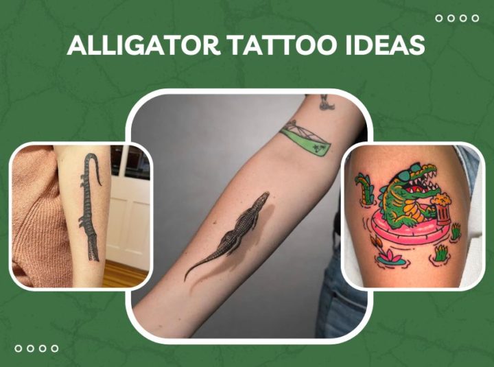 35 Awesome Alligator Tattoo Ideas For Men & Women