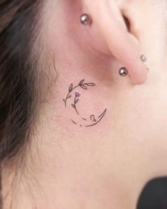 60+ Cute Moon Tattoo Ideas To Try For Your Next Ink