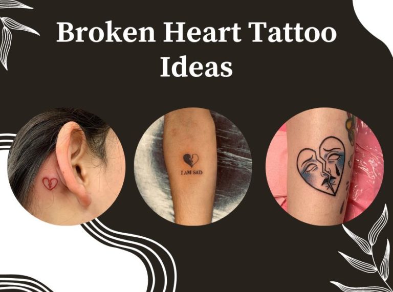 25+ Inspiring Broken Heart Tattoo Ideas