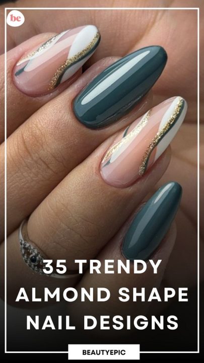 35 Trendy Almond Shape Nail Designs You Need To Try Today