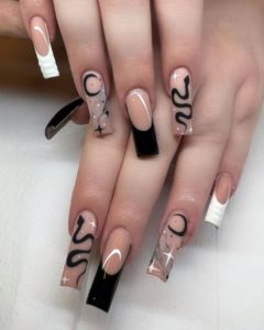 Look Mysterious With 25+ Edgy Snake Nail Art Designs In 2026