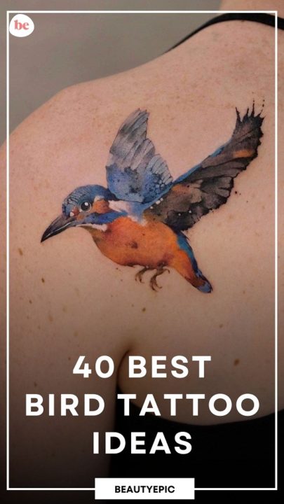 40 Awesome Bird Tattoo Ideas For Every Aesthetic