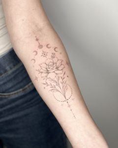 40 Enchanting Moon Phases Tattoo Ideas