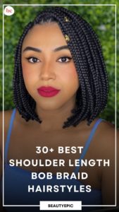 30+ Amazing Shoulder Length Bob Braid Hairstyles Ideas