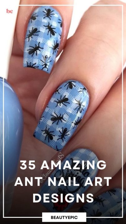 35 Attractive Ant Nail Art Designs For A Suspicious Look In 2025