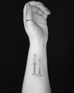 40 Dazzling Candle Tattoo Designs You Should Check In 2025