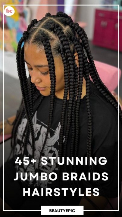 Get Voluminous Hair With 45+ Jumbo Braids Hairstyles