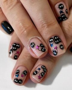 40+ Delightful Soot Sprite Nails For Fantasy