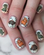 Show Your Prehistoric Love With 24 Dinosaur Nail Art Designs