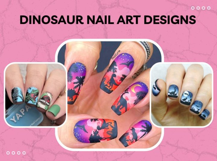 Show Your Prehistoric Love With 24 Dinosaur Nail Art Designs