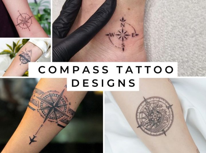 30+ Stunning Compass Tattoo Designs You Should Check