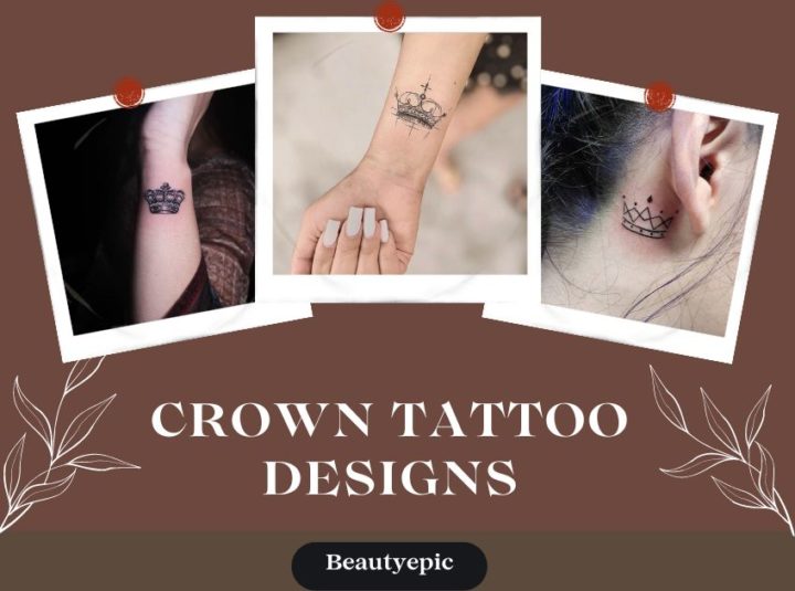 30 Unique Crown Tattoos Inspiration For The Majestic You
