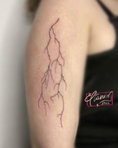 40 Striking Lightning Tattoo Ideas For Men & Women In 2025