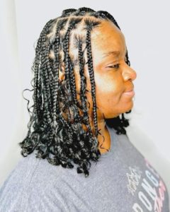 Look Stunning With 35 Short Boho Knotless Braids In 2026