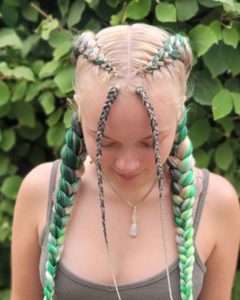 30 Ultimate Green Braid Hairstyles Look To Try Now! In 2026