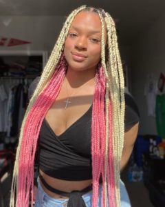 30 Creative Pink Braid Hairstyles To Express Your Individuality In