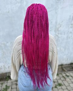 30 Creative Pink Braid Hairstyles To Express Your Individuality In