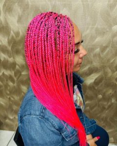30 Creative Pink Braid Hairstyles To Express Your Individuality In