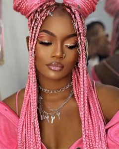 30 Creative Pink Braid Hairstyles To Express Your Individuality In