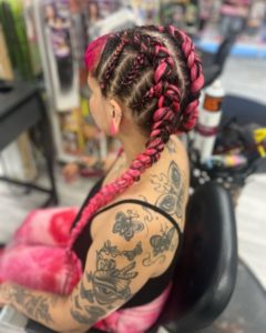 30 Creative Pink Braid Hairstyles To Express Your Individuality In