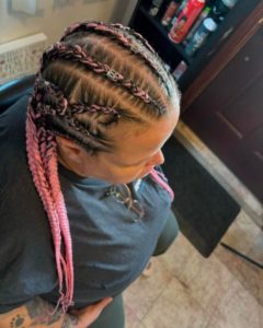 30 Creative Pink Braid Hairstyles To Express Your Individuality In