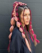 30 Creative Pink Braid Hairstyles To Express Your Individuality In