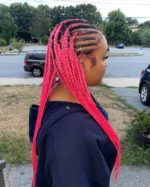 30 Creative Pink Braid Hairstyles To Express Your Individuality In
