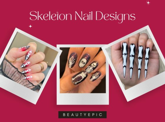 45 Easy Skeleton Nail Designs To Try This Halloween In 2025