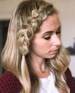 30 Gorgeous Front Braid Hairstyles To Inspire Your Look In 2025
