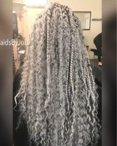 25 Beautiful Gray Braids Hairstyles For Women Over 50 To Try In 2025