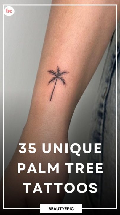 35 Best Palm Tree Tattoo Ideas For Beach Lovers In 2025
