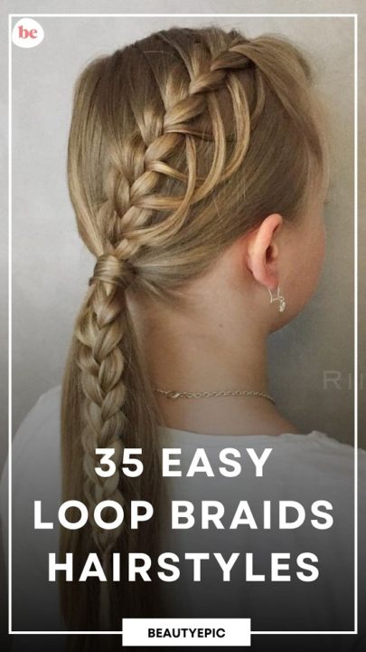 35 Beautiful Loop Braids Hairstyles To Inspire Your Look In 2025