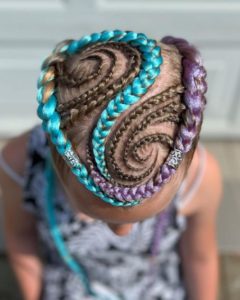 15 Cool Blue Braids Hairstyles To Try This Year In 2025