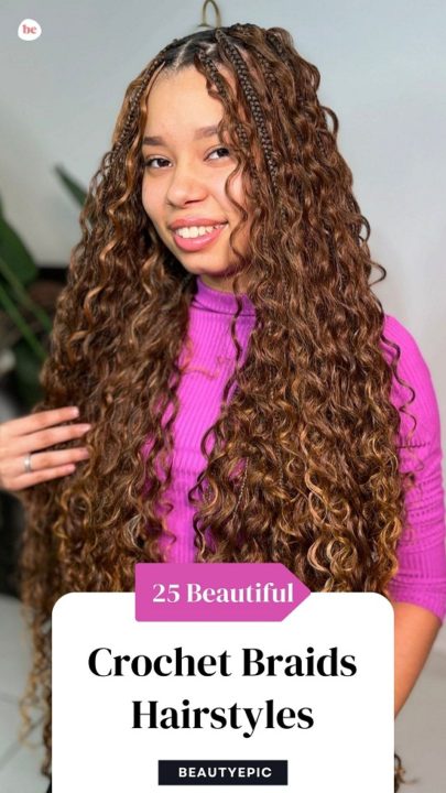 Bring Artistic Allure With 25 Crochet Braids Hairstyles In 2026