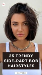 25 Gorgeous Side Part Bob Haircut Ideas To Try Now In 2025