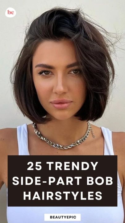 25 Gorgeous Side Part Bob Haircut Ideas To Try Now In 2025